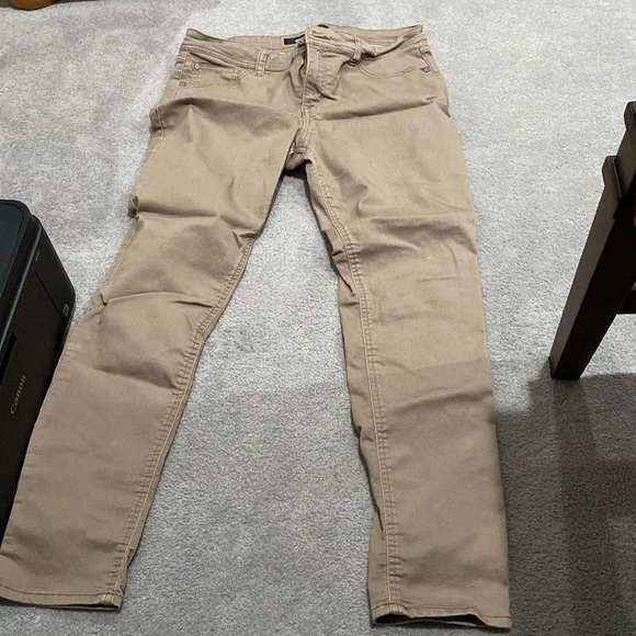 Jordache | Pants & Jumpsuits | Doordash Skinny Light Brown Jeans Size 2 ...